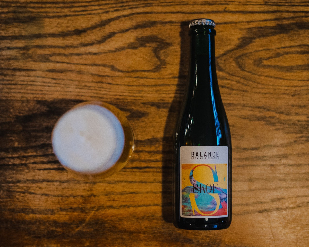 Balance X Skof Pine Saison - 6.2% - 375ml Bottle – Balance Brewing ...